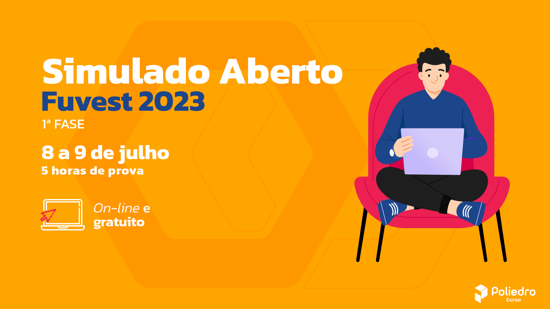 Simulado Aberto Fuvest 2023 - Poliedro Curso